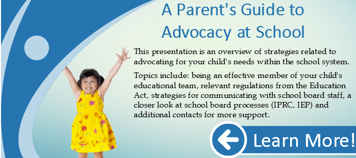 Children's Treatment Network - A Parent's Guide to Advocacy at School ...