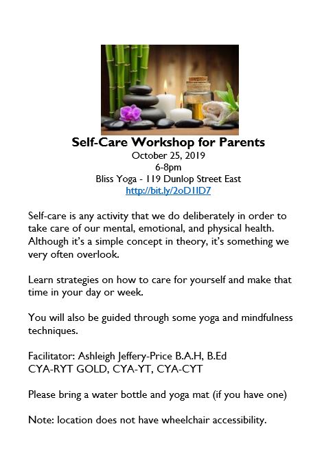 Children's Treatment Network - Self-Care Yoga and Mindfulness Workshop ...