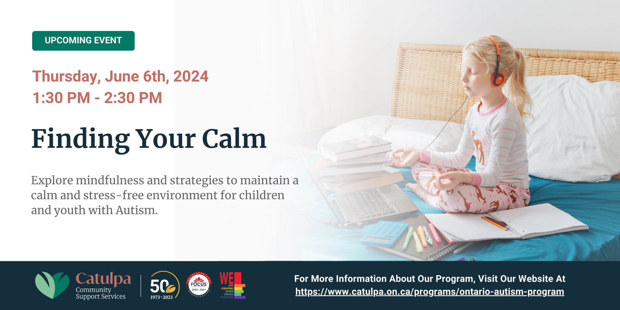 Children's Treatment Network - Catulpa- Finding Your Calm- Online