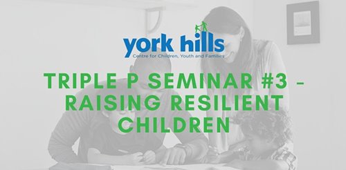 Children's Treatment Network - York Hills - Triple P Seminar #3 ...