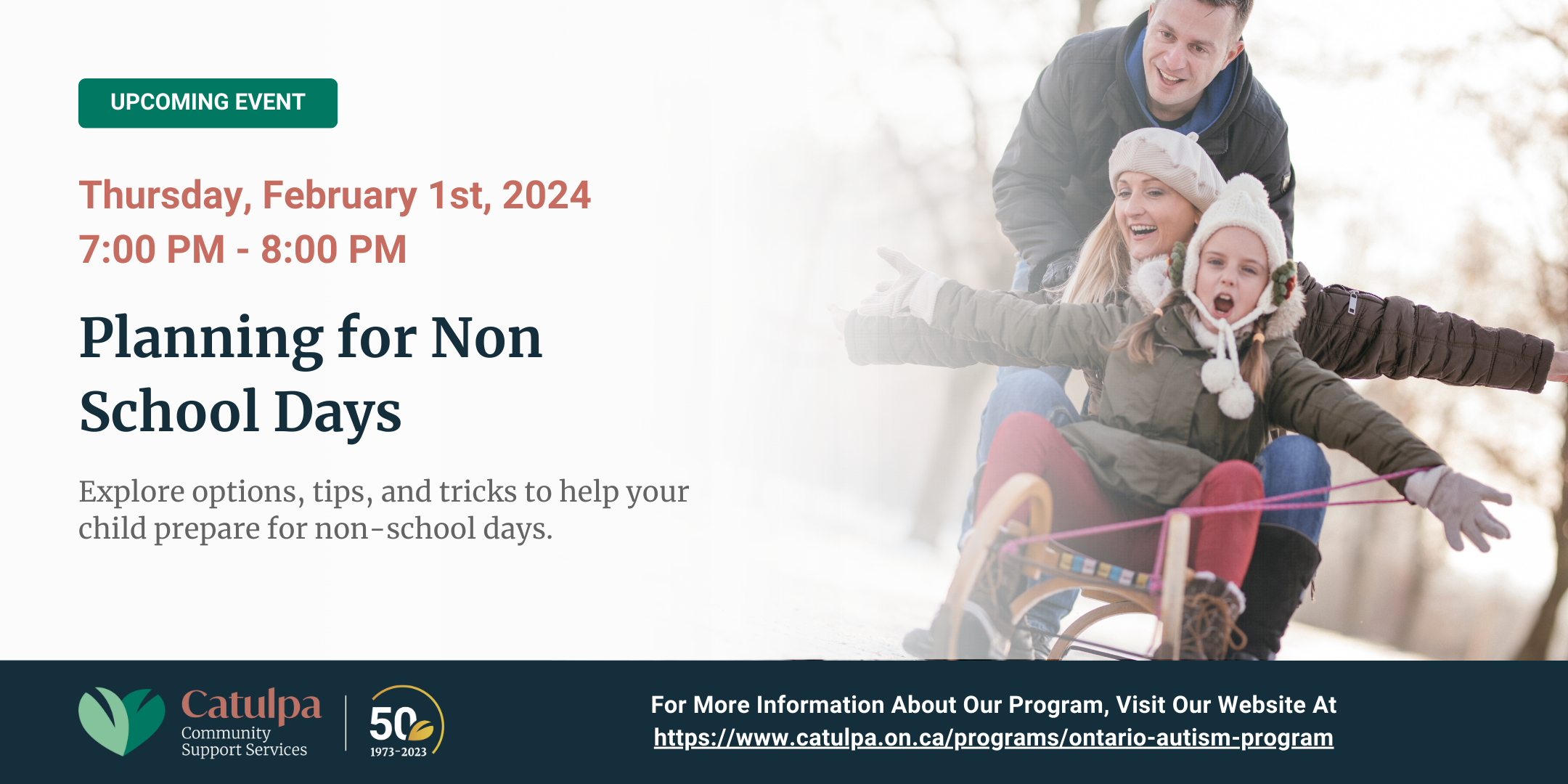 Children's Treatment Network - Catulpa (OAP) - Planning for Non School ...