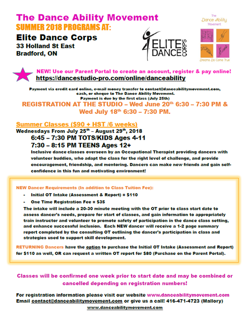 Children's Treatment Network - 1st Day- Dance Ability Summer Inclusive ...